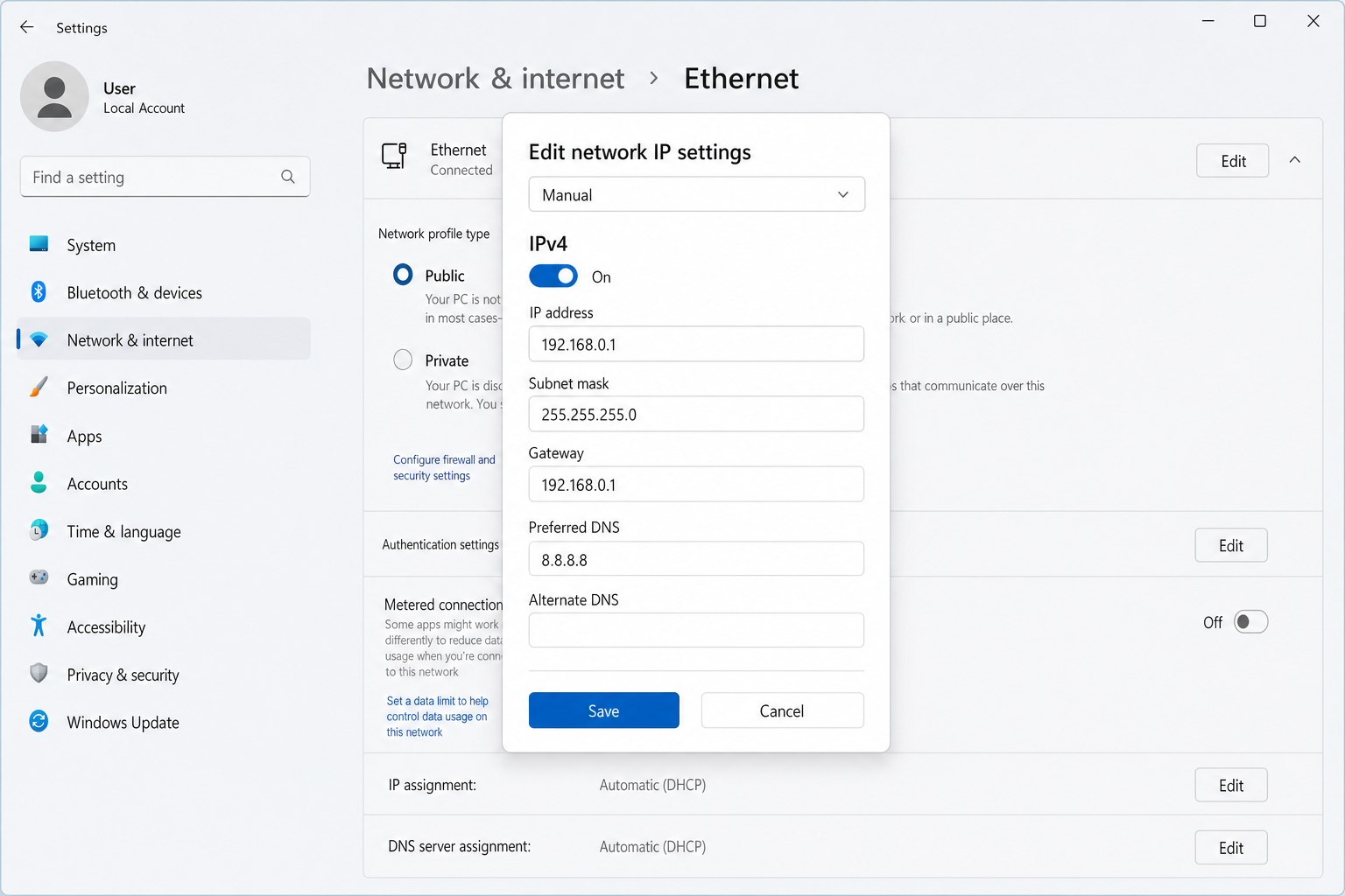 How to Connect Two Computers Directly with an Ethernet Cable in Windows 11