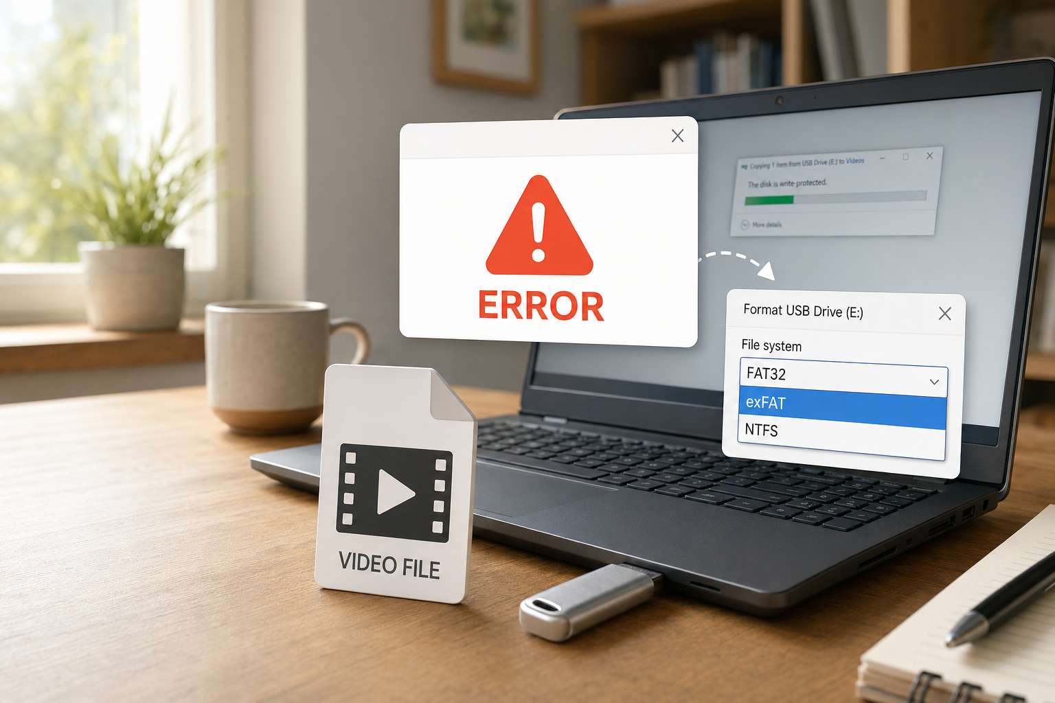How to Fix “The File Is Too Large for the Destination File System” in ...