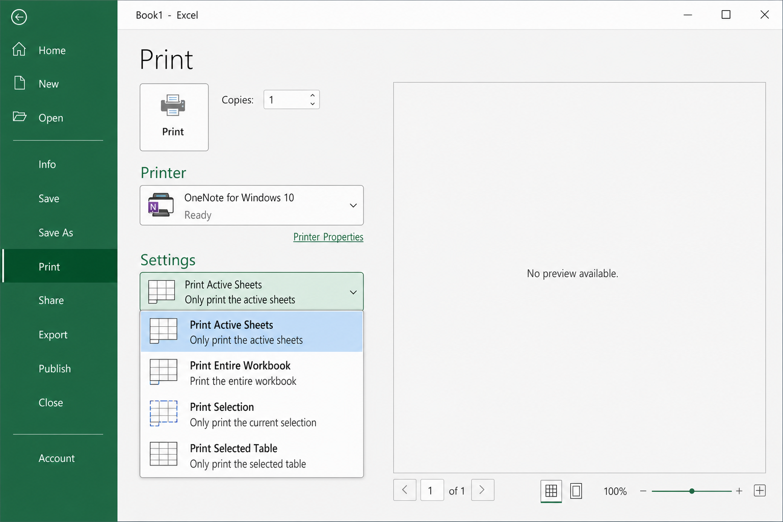How to Center a Worksheet on a Page When Printing in Excel